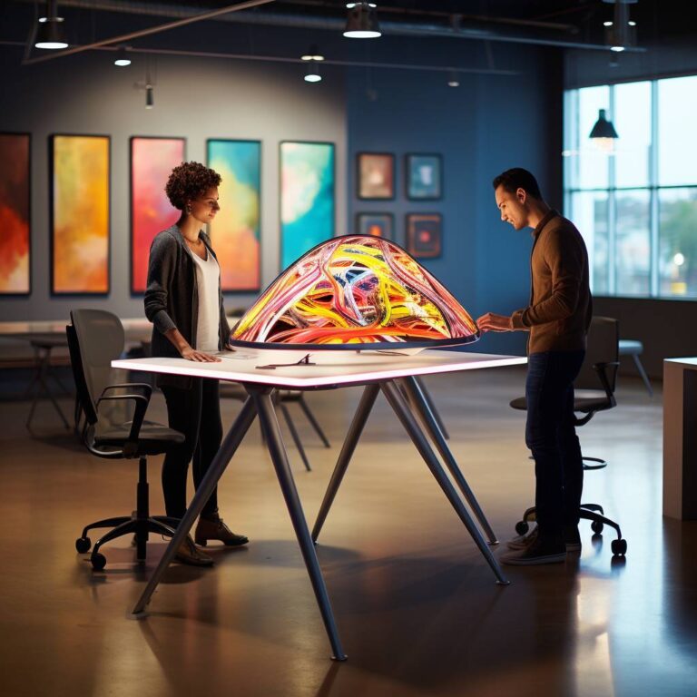 Intension Design-Lightweight, Adjustable Standing Desk